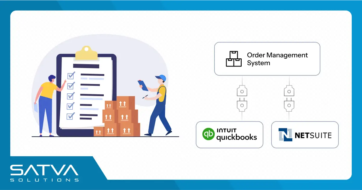 B2B Order Workflow Automation with QuickBooks and NetSuite Integration | Satva Solutions